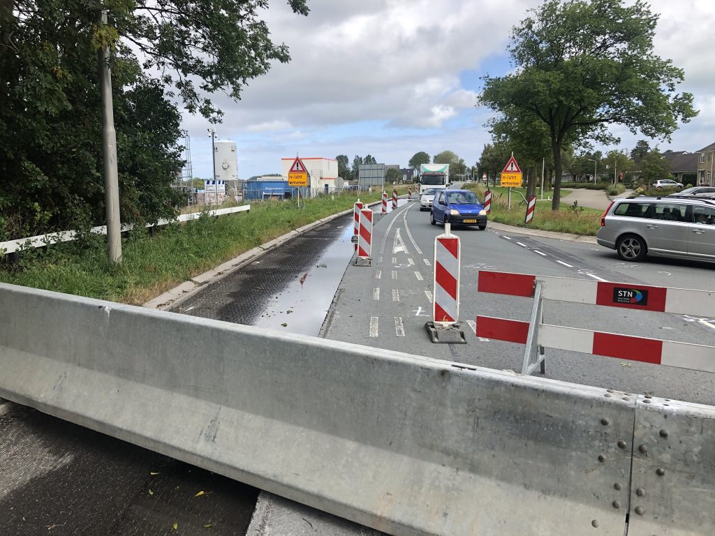 Reconstructie kruispunt N357- Doniaweg te Hallum - Schot Infra